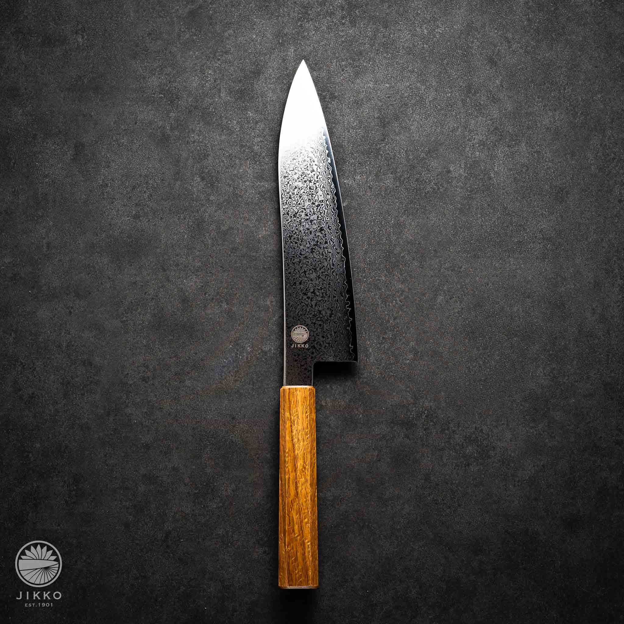Loco Damascus Gyuto (Chef Knife) VG10 Starinless steel – JIKKO JAPANESE ...