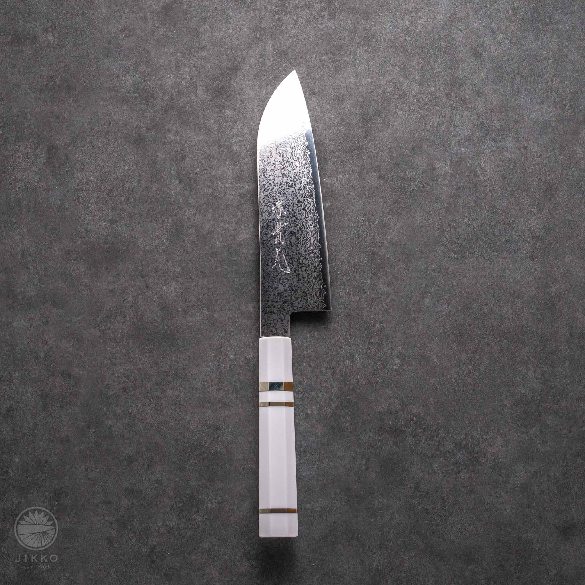 JIKKO Ponto Santoku (Multi-purpose) VG10 Starinless steel – JIKKO ...